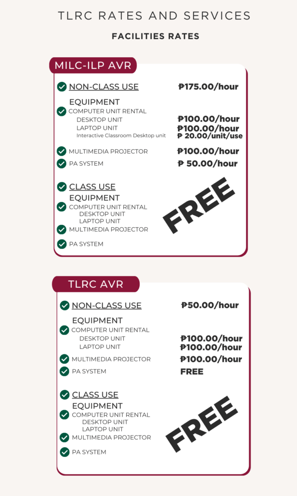 MILC Audio-Visual Room – UPV Teaching and Learning Resource Center